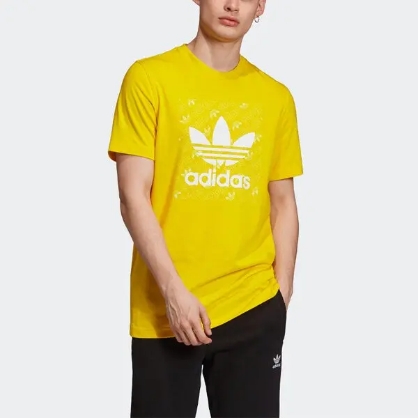 Adidas Monogram Square Tee White