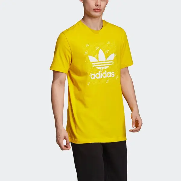 Adidas Monogram Square Tee White
