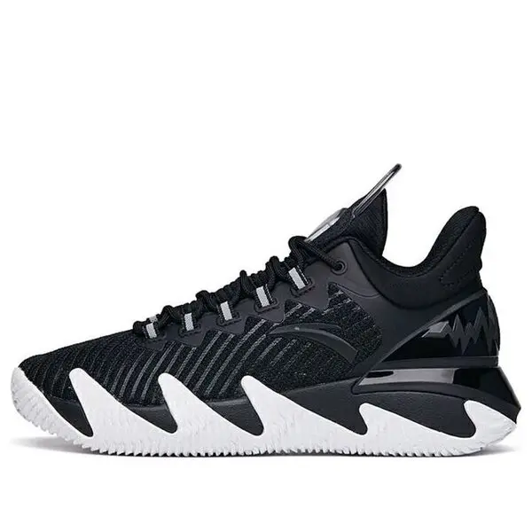 ANTA Reverse Blade High Top Sneakers - Black/white