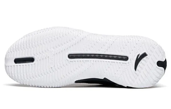 ANTA Reverse Blade High Top Sneakers - Black/white