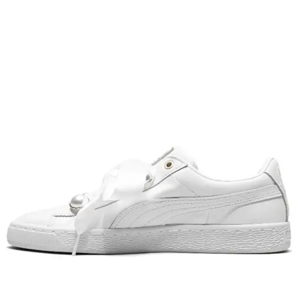PUMA Suede Platform Bling Sneakers - White