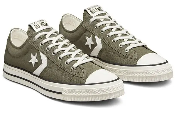 CONVERSE Star Player 76 Low Top Sneakers - Green/white