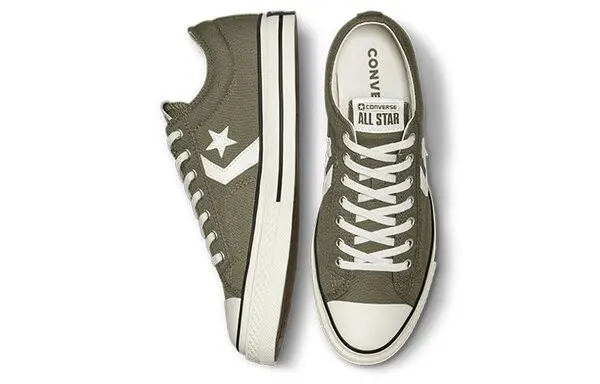 CONVERSE Star Player 76 Low Top Sneakers - Green/white