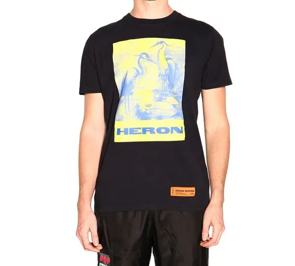 Heron Preston Heron Painting T-shirt - Black