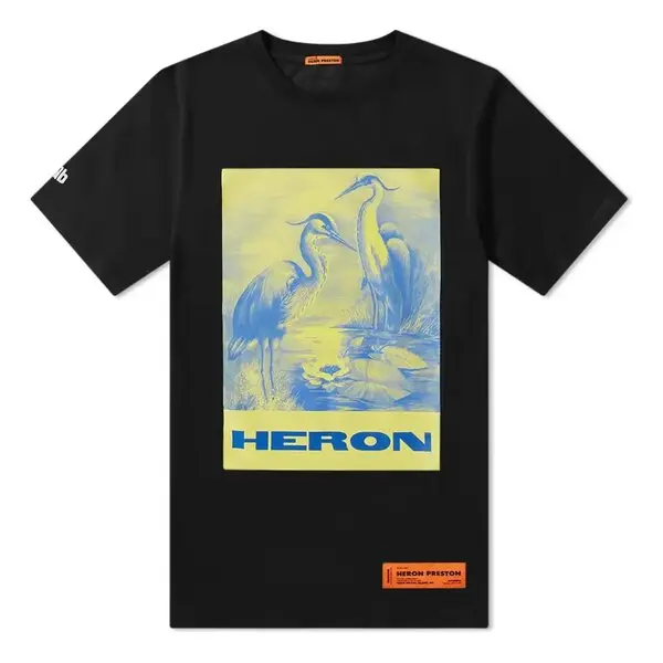 Heron Preston Heron Painting T-shirt - Black