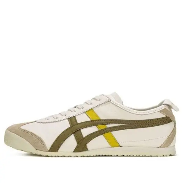 Onitsuka Tiger Mexico 66 Athletic Sneakers - Cream White/brown