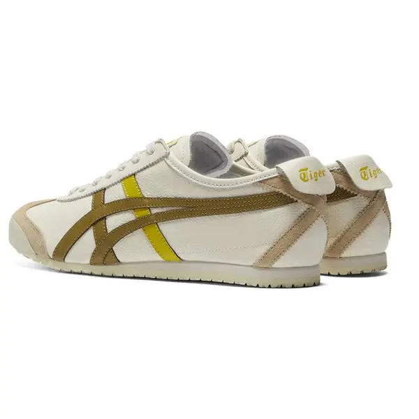 Onitsuka Tiger Mexico 66 Athletic Sneakers - Cream White/brown