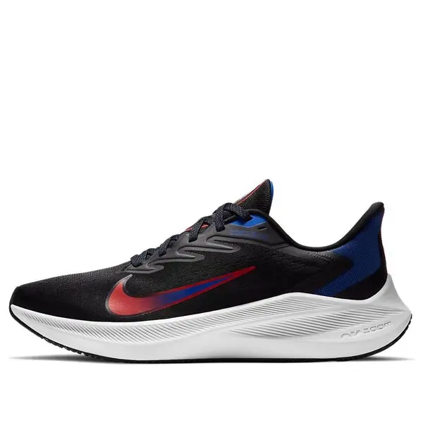 Nike Zoom Winflo 7 Athletic Sneakers - Black