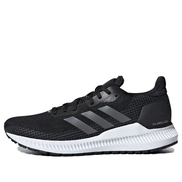 Adidas Solar Blaze Athletic Sneakers - Black/white