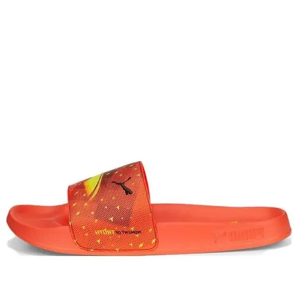 PUMA Leadcat 2.0 World Cup Slides - Orange/yellow/black