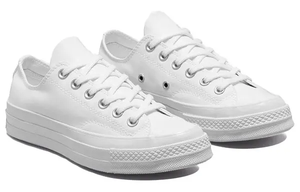CONVERSE Chuck 70 Low Top "patent Pop - White