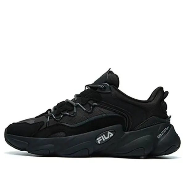 FILA Retro Athletic Sneakers - Black