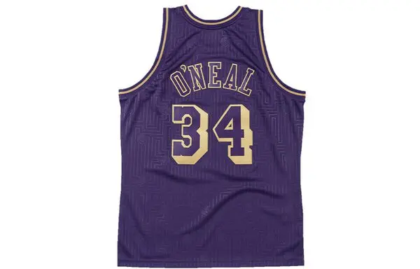 Mitchell & Ness Nba Shaquille O'neal Los Angeles Lakers Retro Jersey