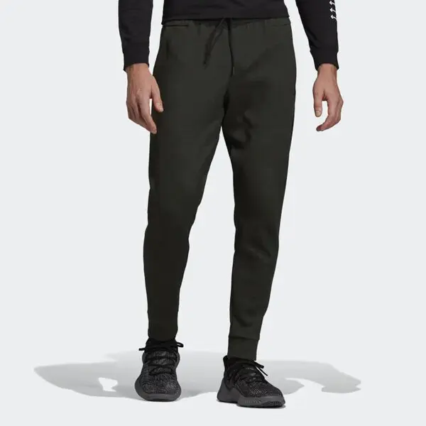 Adidas Sports Knit Bundle Feet Straight Long Pants Brown
