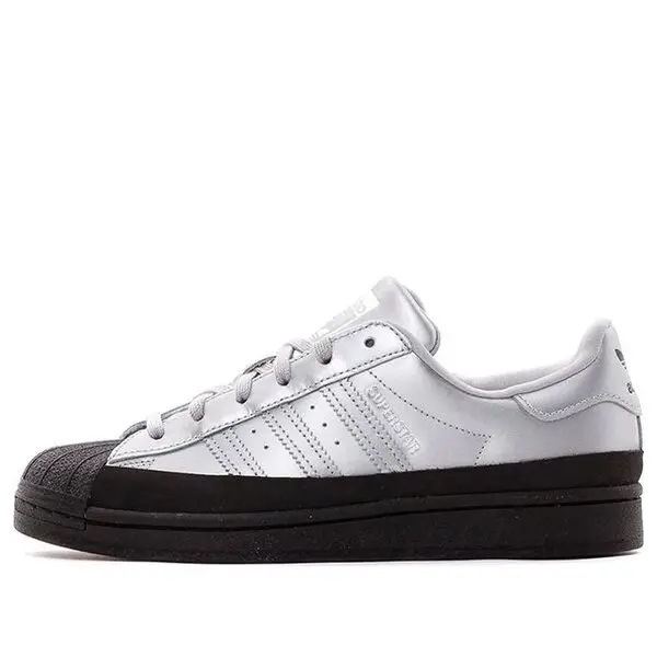 Adidas Superstar Silver Metallic - Silver/black