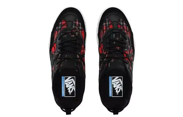 VANS Varix Wc Plaid Mix Sneakers - Red/black/white