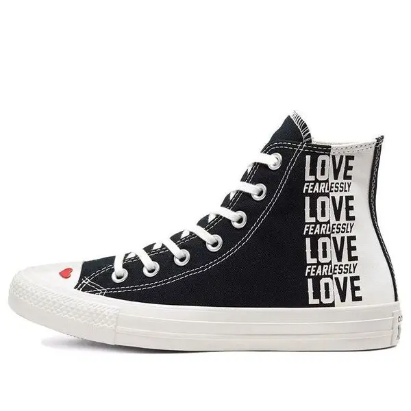 CONVERSE Chuck Taylor All Star High Top "love Fearlessly - Black