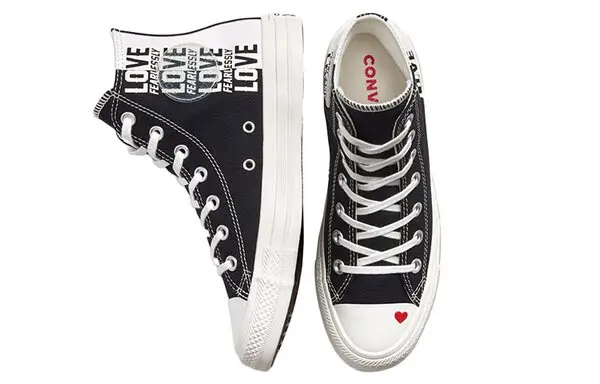 CONVERSE Chuck Taylor All Star High Top "love Fearlessly