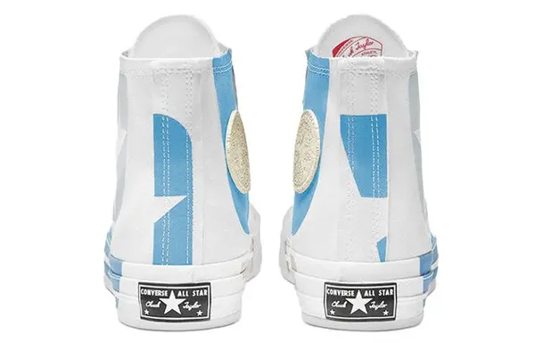 CONVERSE Telfar X Chuck 70 High Top Sneakers - Blue/white