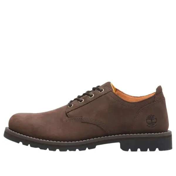 Timberland Britton Road Waterproof Leather Lace-up Shoes - Dark Brown