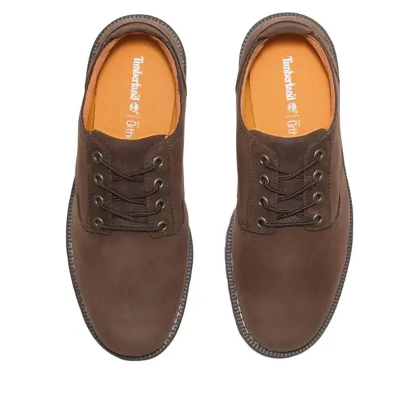 Timberland Britton Road Waterproof Leather Lace-up Shoes - Dark Brown