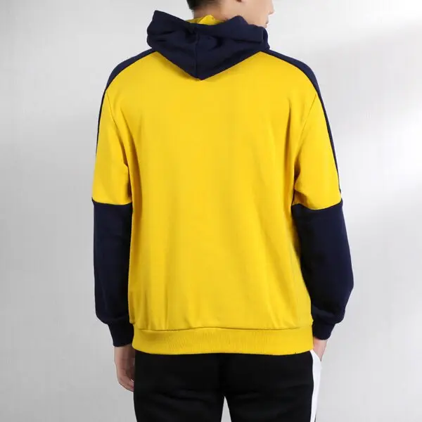 PUMA Hooded Knit Pullover - Yellow