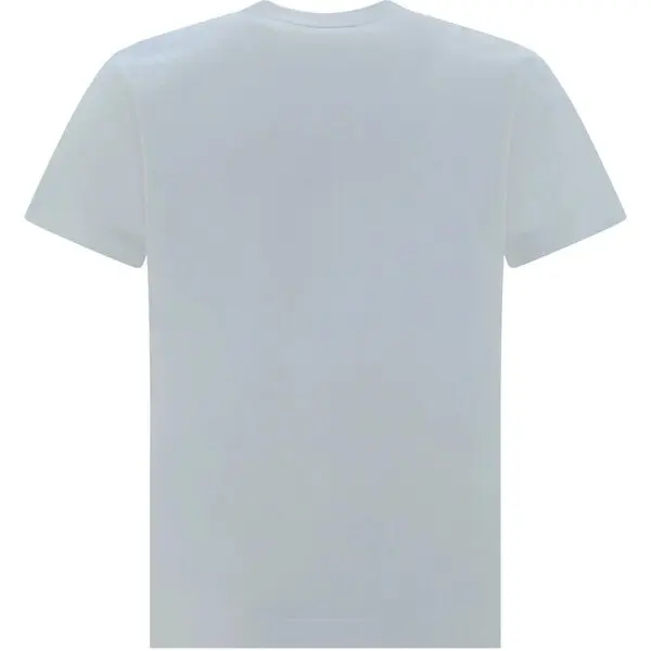 Play Comme Des Garcon Ss25 Heart Emblem T-shirt - White