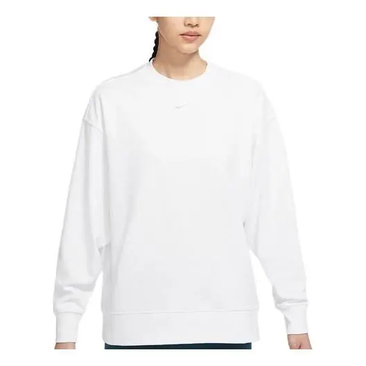 Nike Dri-fit Training Pullover Hoodie - White