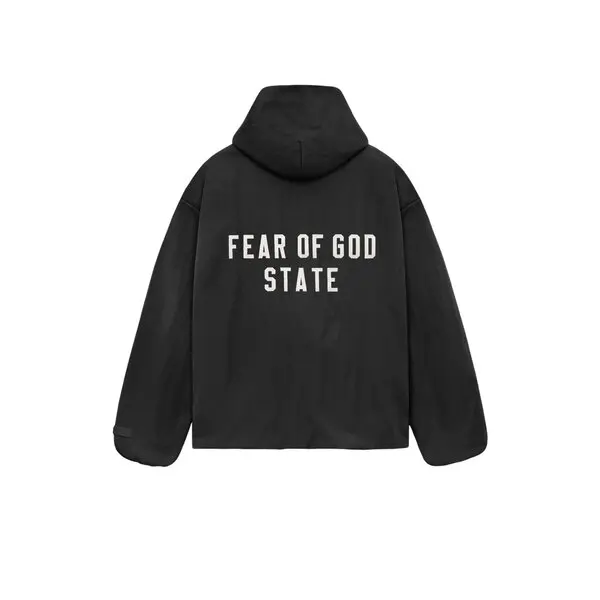 Fear Of God Nylon Hooded Coach Jacket