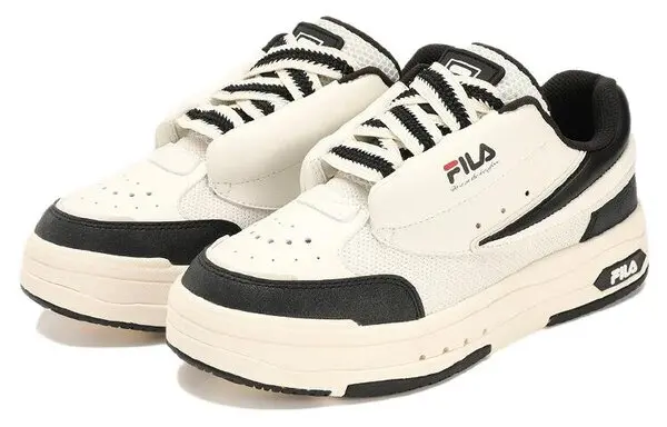 FILA Mix Low Skate Shoes - White/green/yellow
