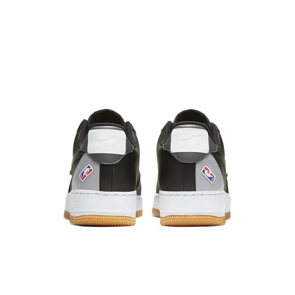 Nike Force 1 '07 Lv8 Nba Wolf Grey Sneakers - Black
