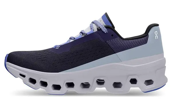 On Cloudmonster Sneakers - Acai/lavender