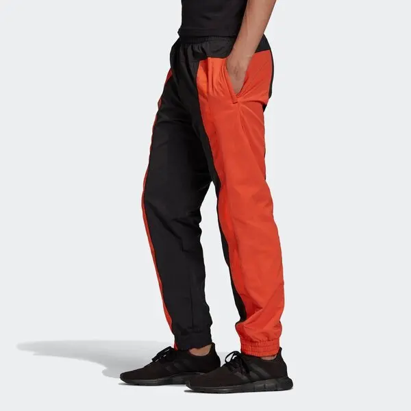 Adidas Originals Splicing Casual Bundle Feet Sports Pants - Black