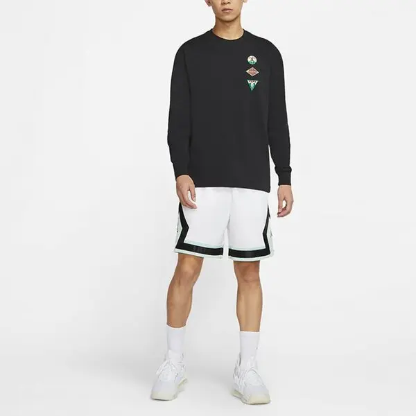 JORDAN Air Logo Sports Knit Sweatshirt