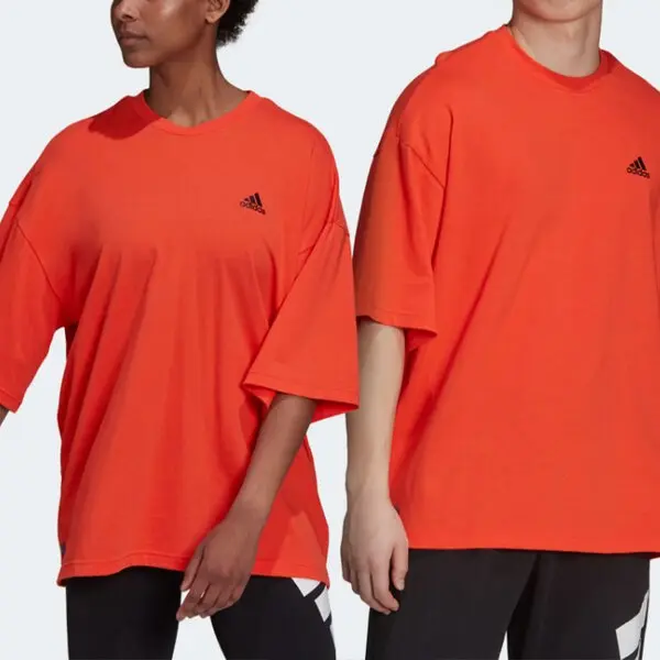 Adidas Short Sleeve Crewneck T-shirt - Multi-color