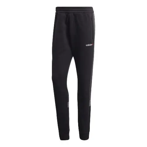 Adidas Originals Linear Logo Casual Sports Pants - Black
