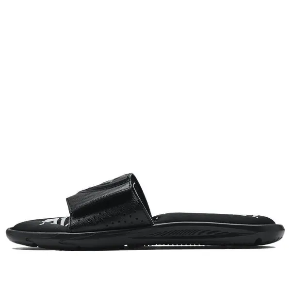 Under Armour Ignite 6 Graphic Strap Slide - Black