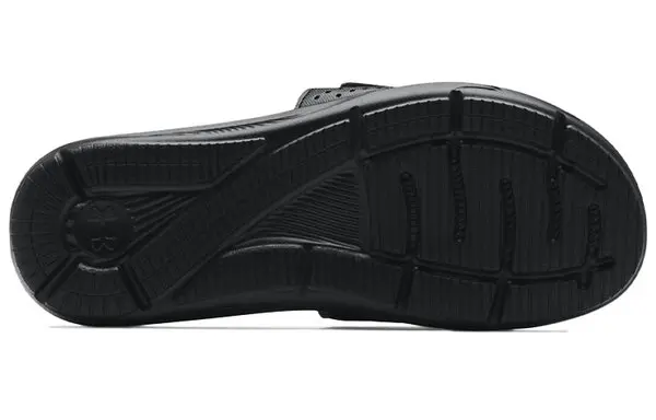 Under Armour Ignite 6 Graphic Strap Slide - Black