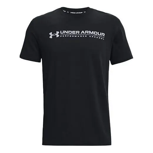 Under Armour Training Sports Round Neck Short Sleeve - Black