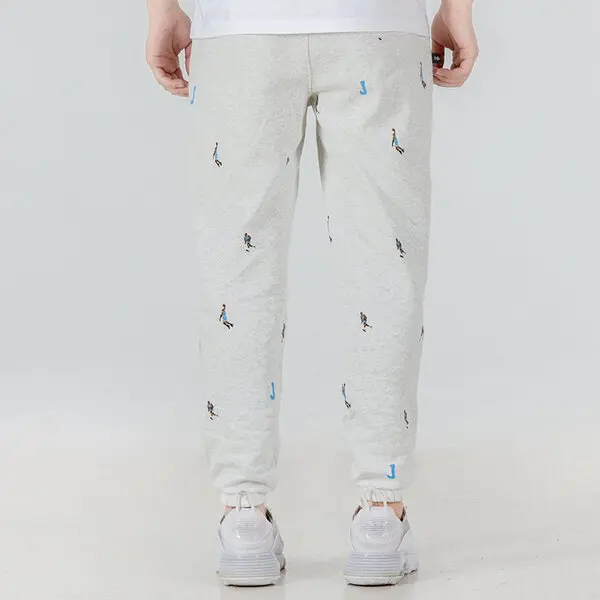 JORDAN Essentials Funny Pattern Knit Bundle Feet Sports Pants