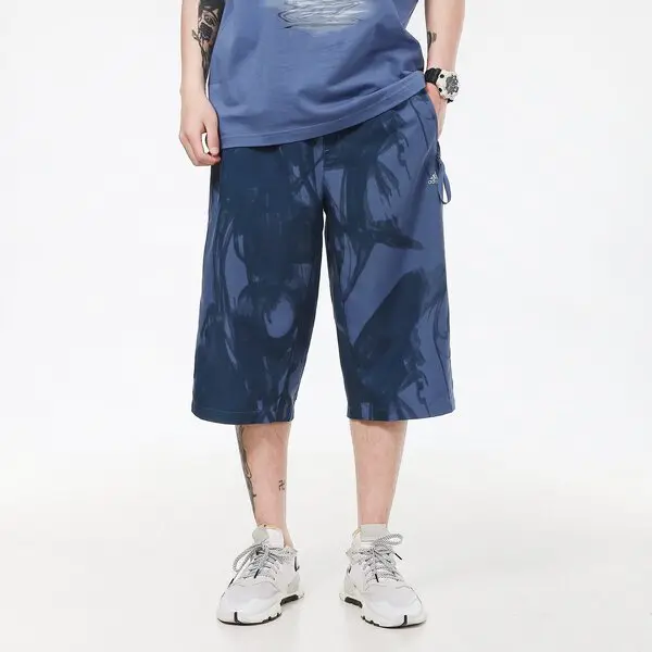 Adidas Series Printing Running Woven Sports Pants