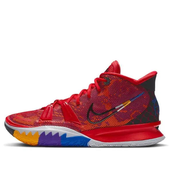 Nike Kyrie "icons Of Sport" High Top Sneakers - Red/yellow/blue