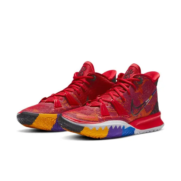 Nike Kyrie "icons Of Sport" High Top Sneakers - Red/yellow/blue