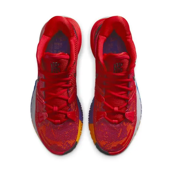 Nike Kyrie "icons Of Sport" High Top Sneakers - Red/yellow/blue