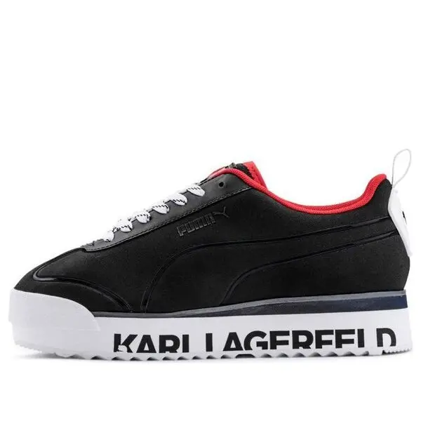 PUMA Roma Amor Karl Retro Casual Low Top - Black