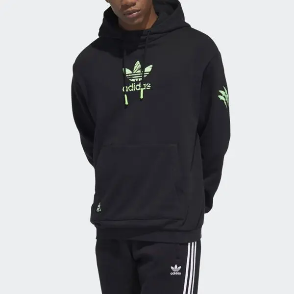 Adidas Originals Limited Logo Printing Casual Sports - Black