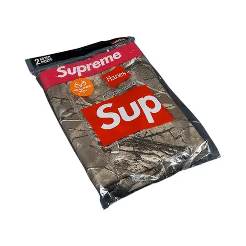 Supreme X Hanes Boxer Briefs 'realtree - Multicolor