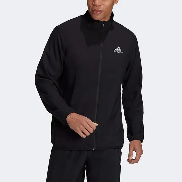 Adidas Training Sports Jacket With Reflective Logo