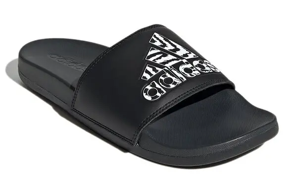Adidas Adilette Comfort Slide Zebra Print