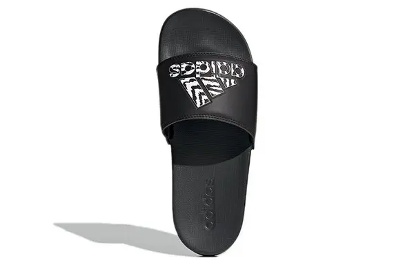 Adidas Adilette Comfort Slide Zebra Print